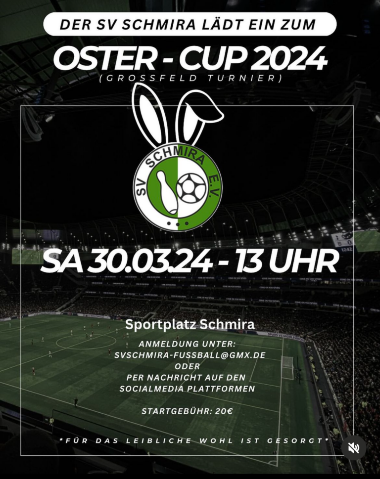 Ostercup 2024 – SV Schmira e.V.